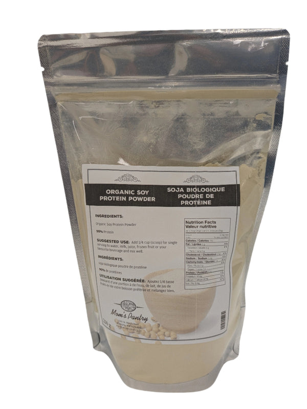Organic Soy Protein Powder (250g) - Mom's Pantry