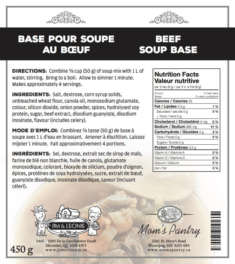 Traditional Gravy & Soup Bases - Mom's Pantry