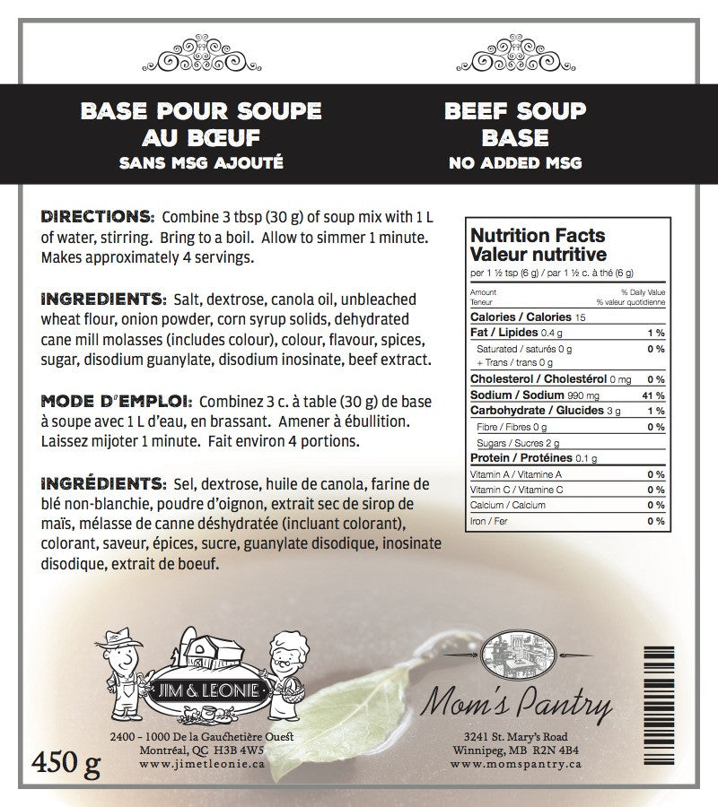 Traditional Gravy & Soup Bases - Mom's Pantry