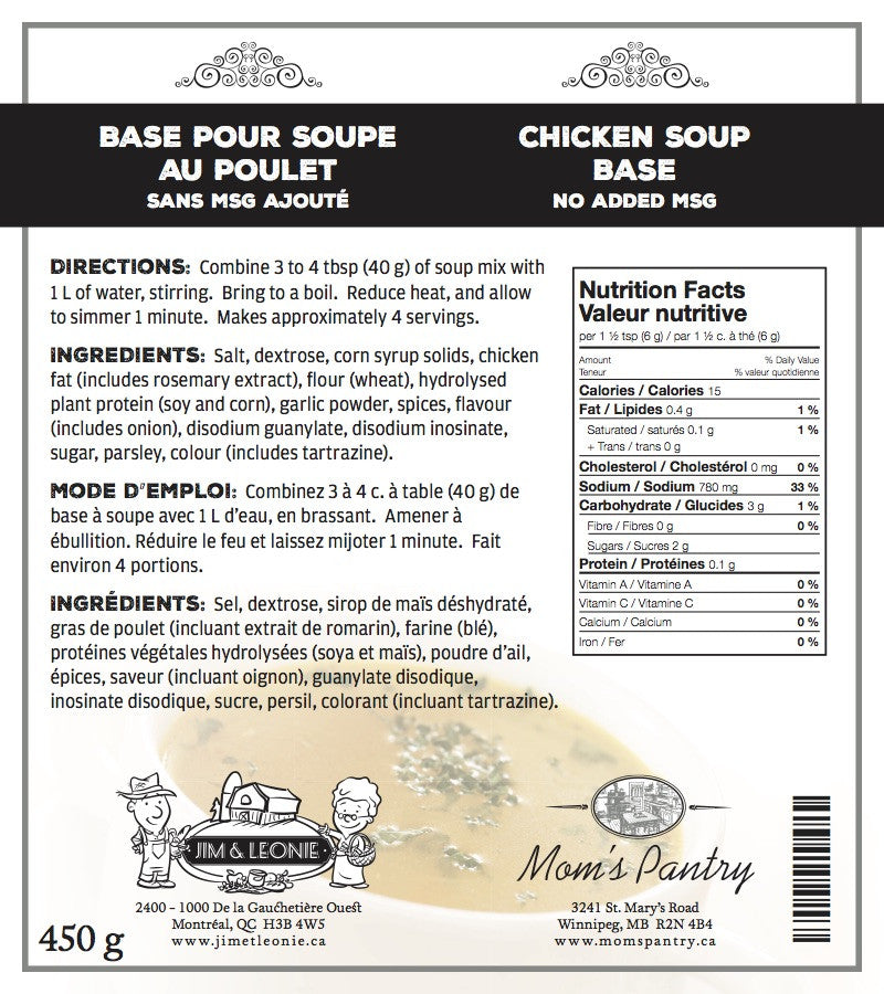 Traditional Gravy & Soup Bases - Mom's Pantry